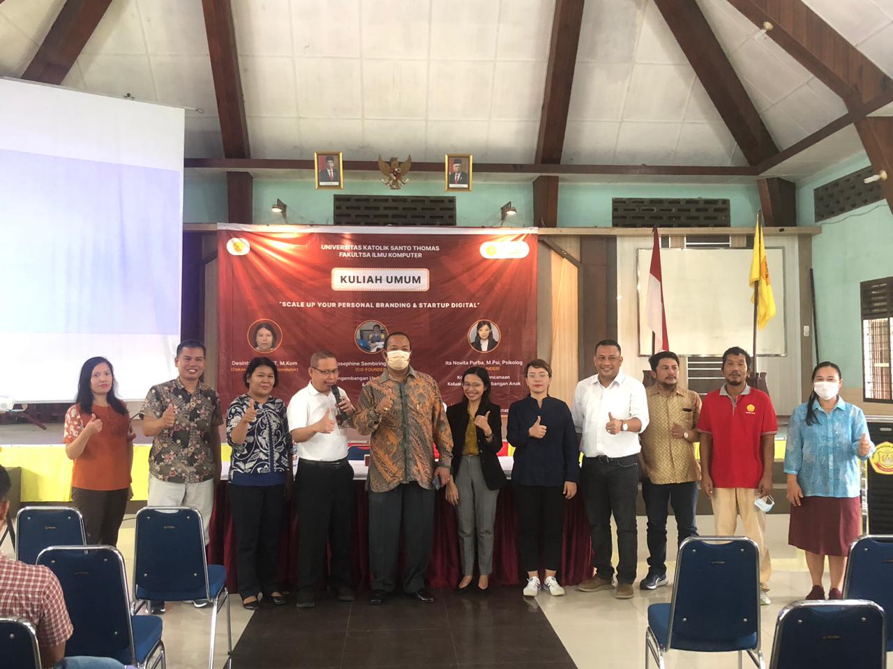 KULIAH UMUM FAKULTAS ILMU KOMPUTER “SCALE UP YOUR PERSONAL BRANDING ...