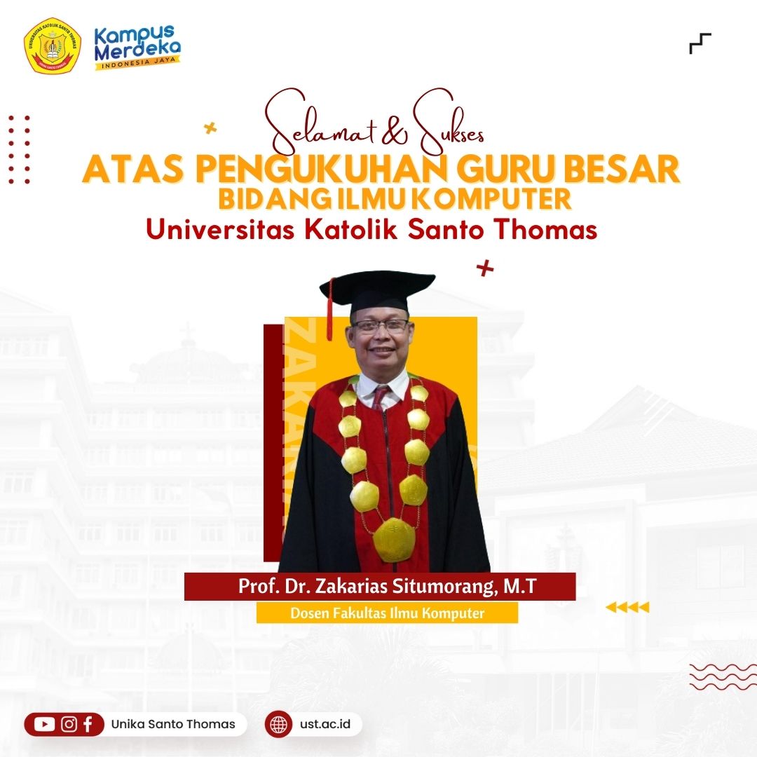 SELAMAT DAN SUKSES ATAS PENGUKUHAN GURU BESAR BIDANG ILMU KOMPUTER ...