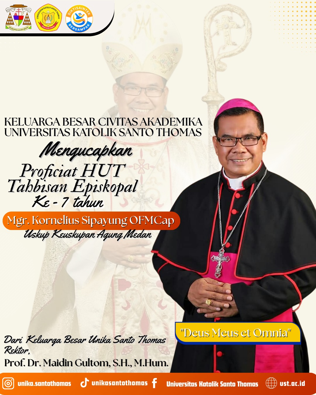 Keluarga Besar Civitas Akademika Universitas Katolik Santo Thomas ...